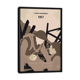 iCanvas "1917 Minimal Movie Poster" by Chungkong Framed Canvas Print - Bed Bath & Beyond - 36817570